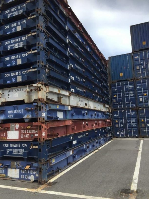 Buy 40ft Flat Rack Containers Online Best - 40ft Flat Rack For Sale